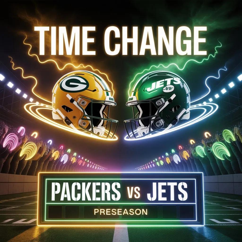 TIME UPDATE: Packers vs Jets: How to watch/listen to the game