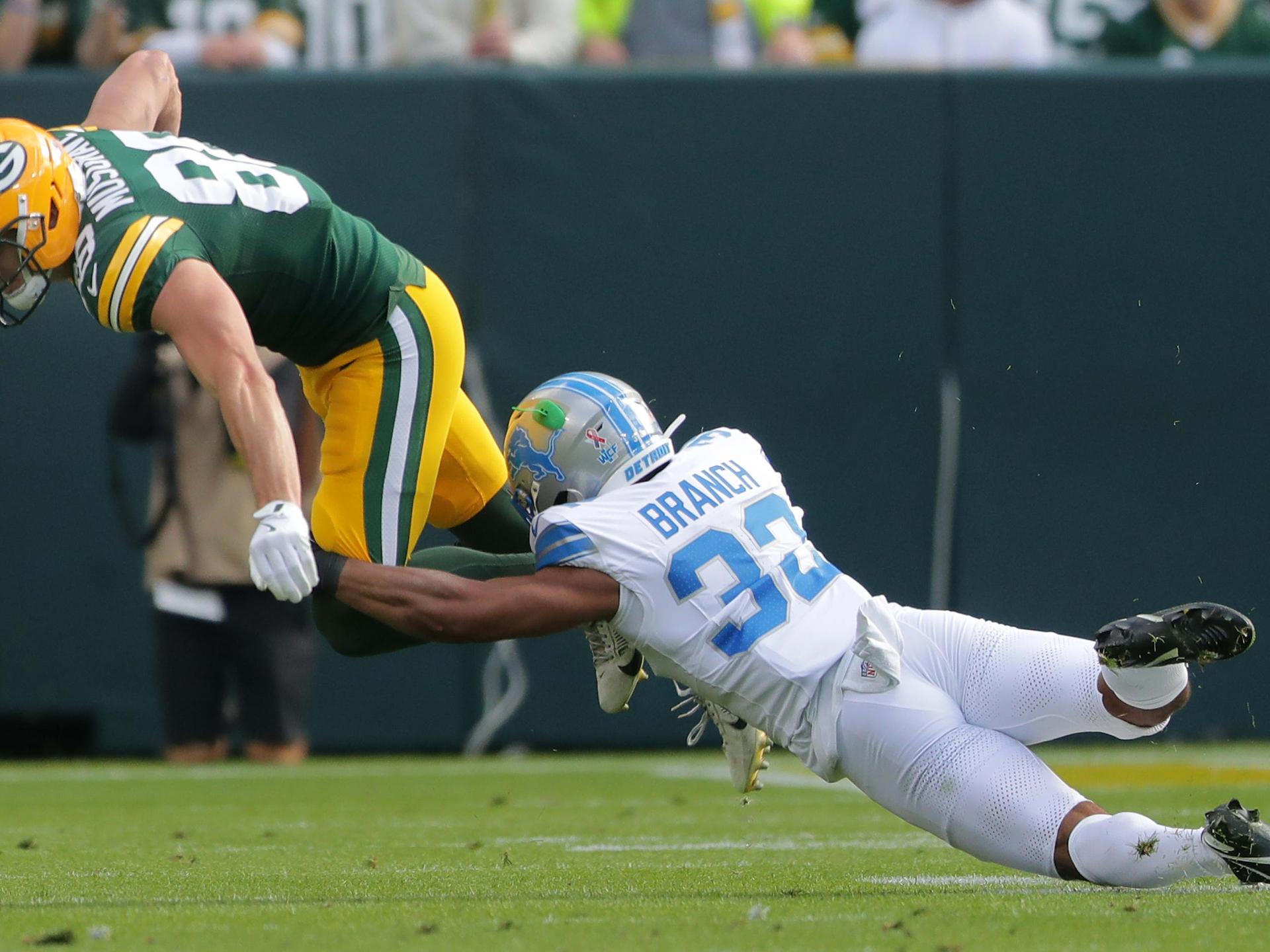 NFL announces double discipline for Jameson Williams and Brian Branch ...